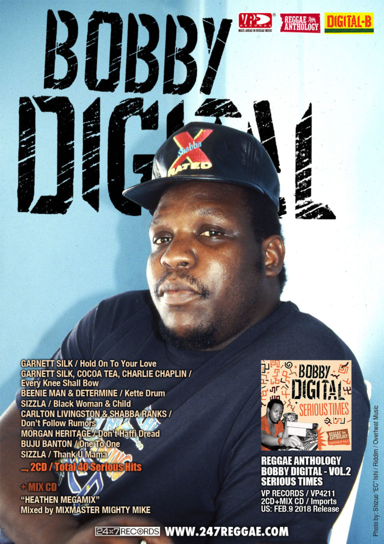 REGGAE ANTHOLOGY – BOBBY DIGITAL / VOL.2: SERIOUS TIMES | 247reggae